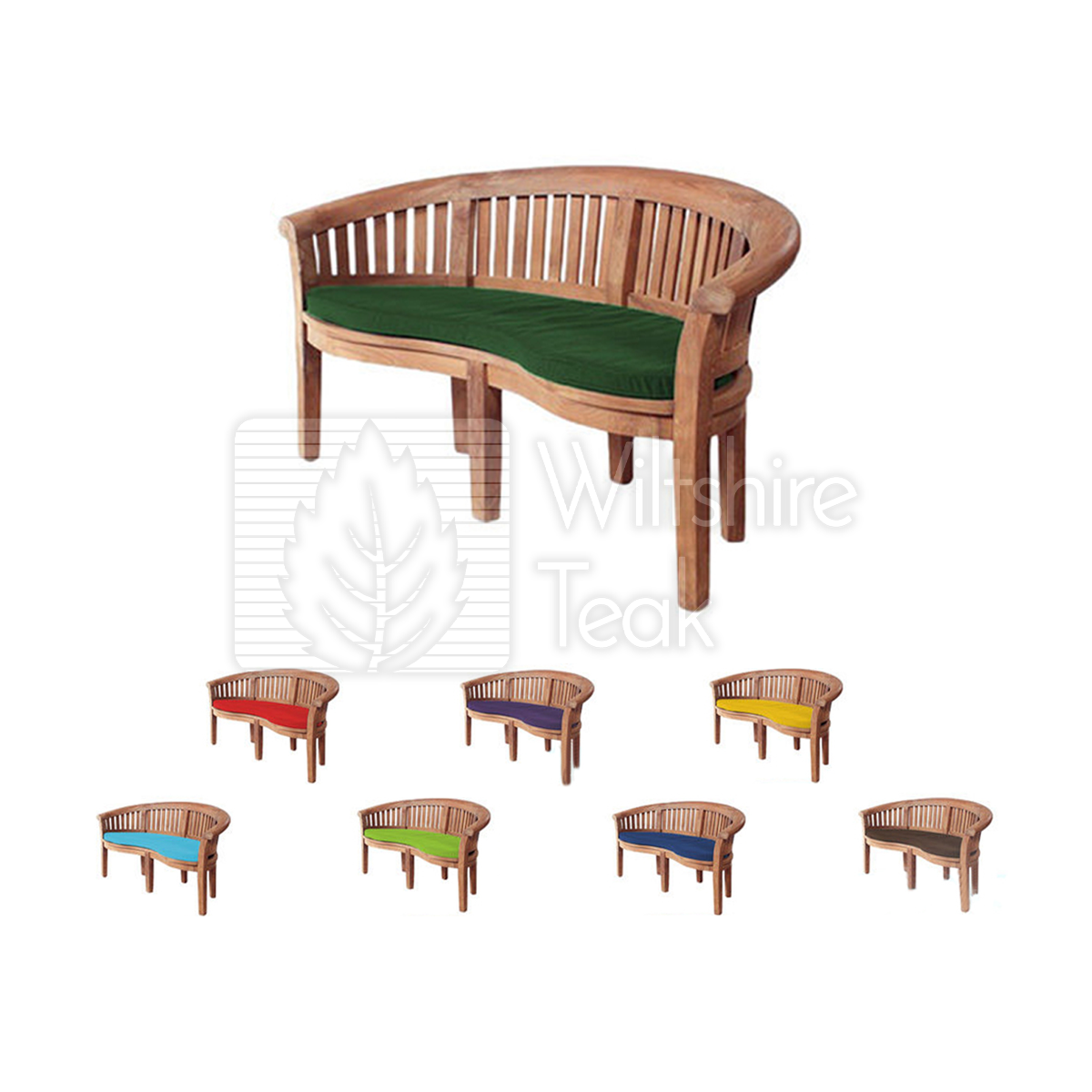Peanut Bench - Wiltshire Teak