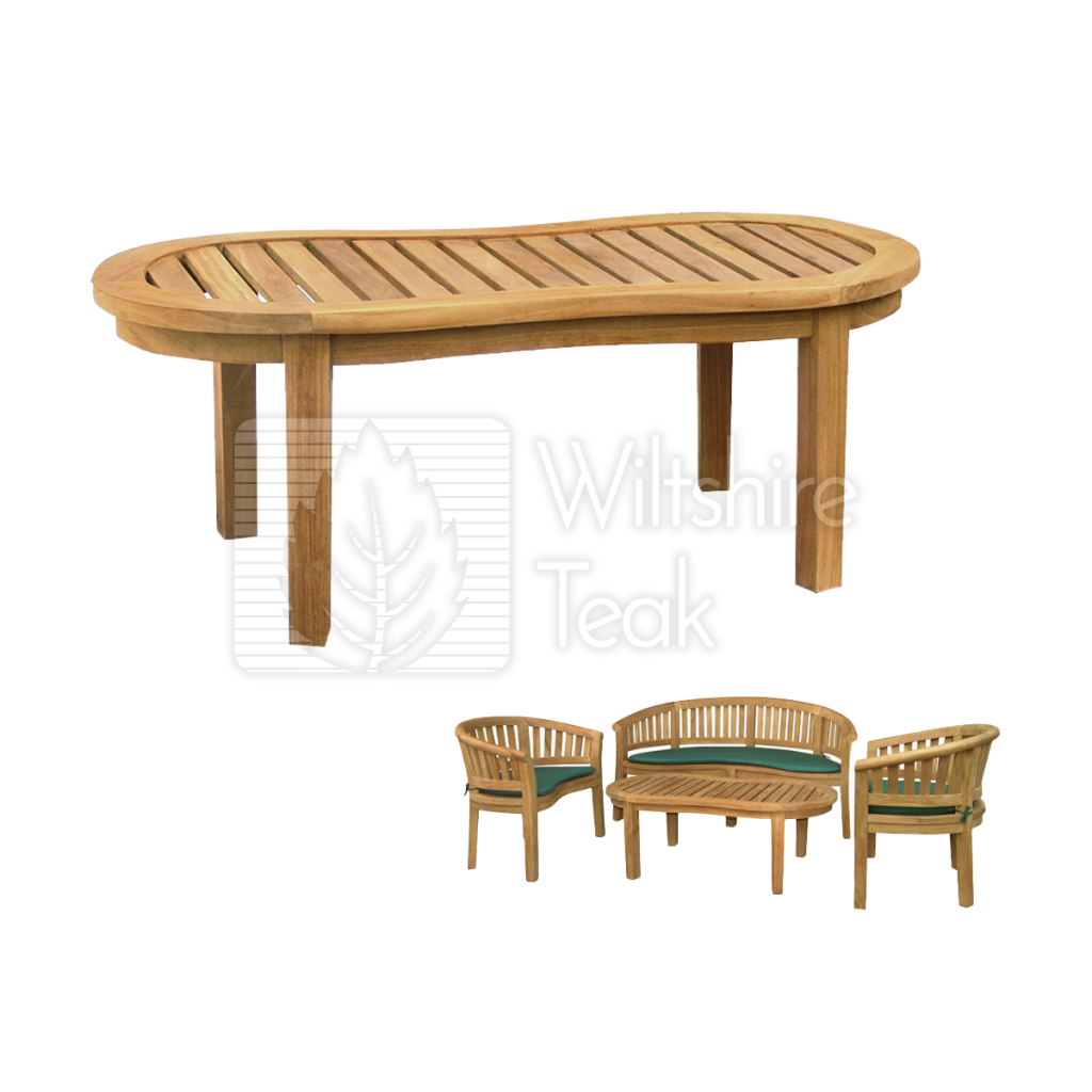Peanut Coffee Table - Wiltshire Teak