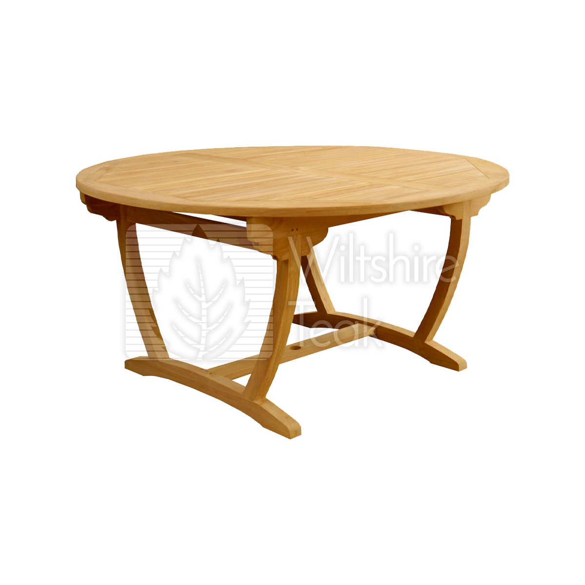 Round Bowlegged Table - Wiltshire Teak