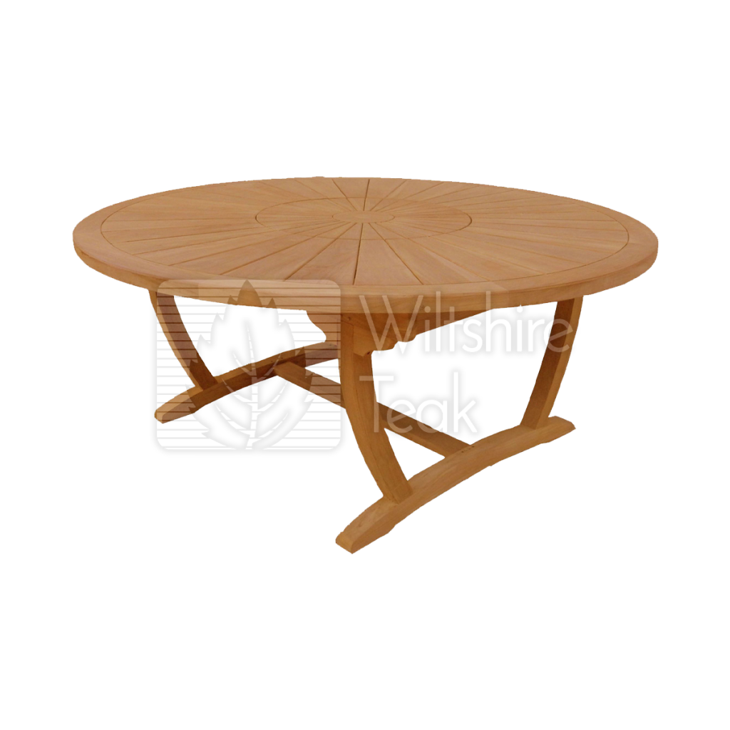 Round Sun Table - Wiltshire Teak